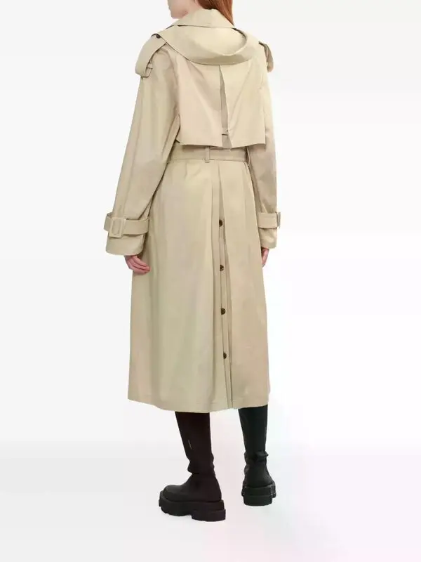 We11Done Double-breasted Belted Trench Coat