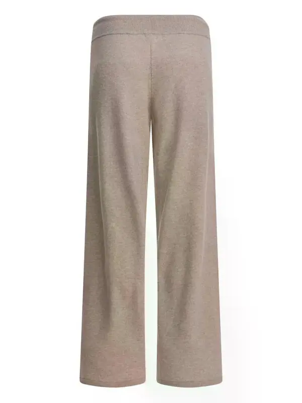 LISA YANG Knitted Cashmere Trousers - Neutrals