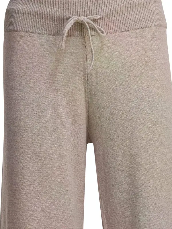 LISA YANG Knitted Cashmere Trousers - Neutrals