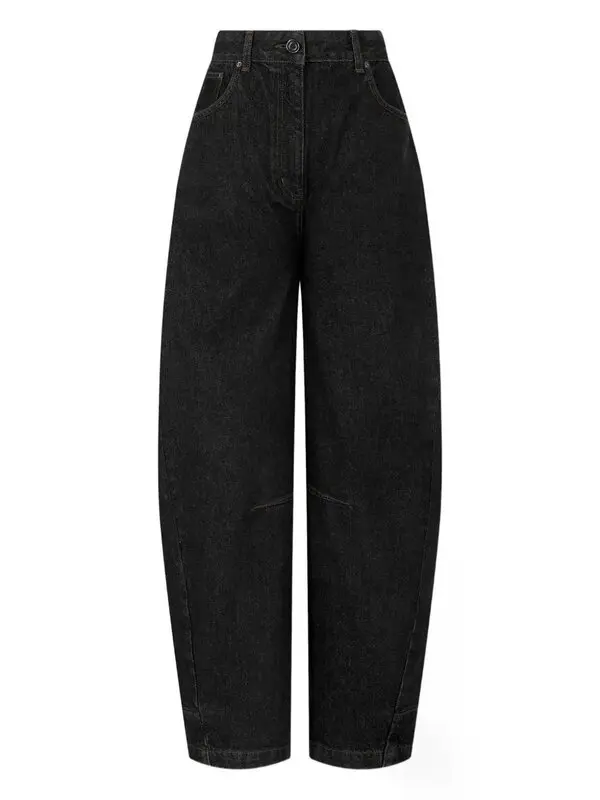 STUDIO TOMBOY Adjustable-back Tapered Jeans