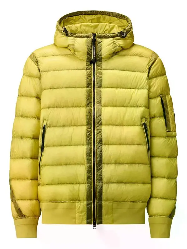 C.P. COMPANY Lens-detail Hooded Down Jacket
