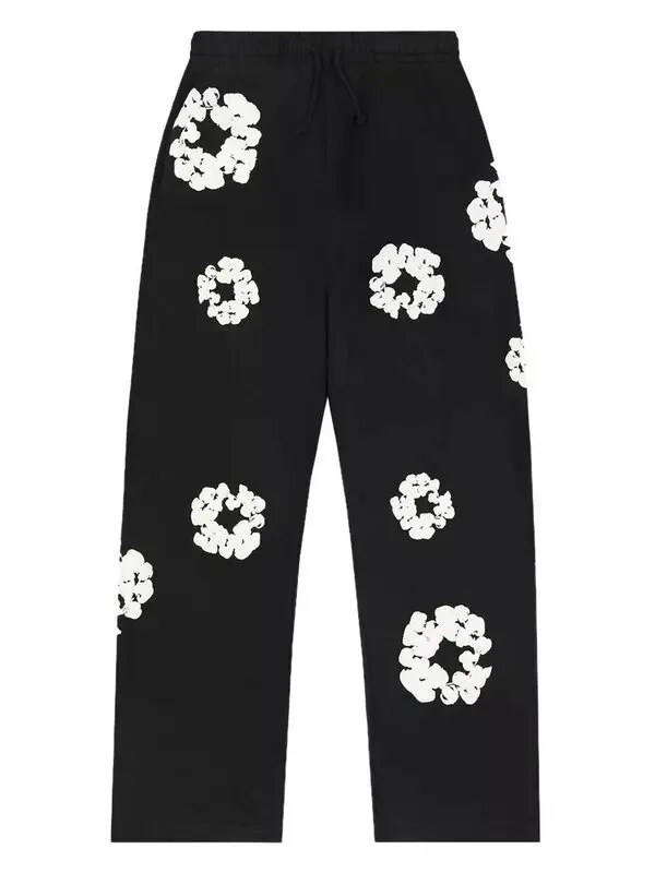 DENIM TEARS Wreath-print Track Pants