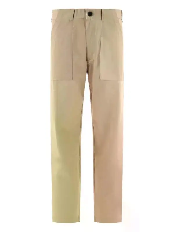 ANDBLUE Patch-pockets Trousers - Neutrals