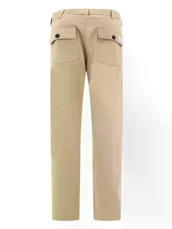ANDBLUE Patch-pockets Trousers - Neutrals