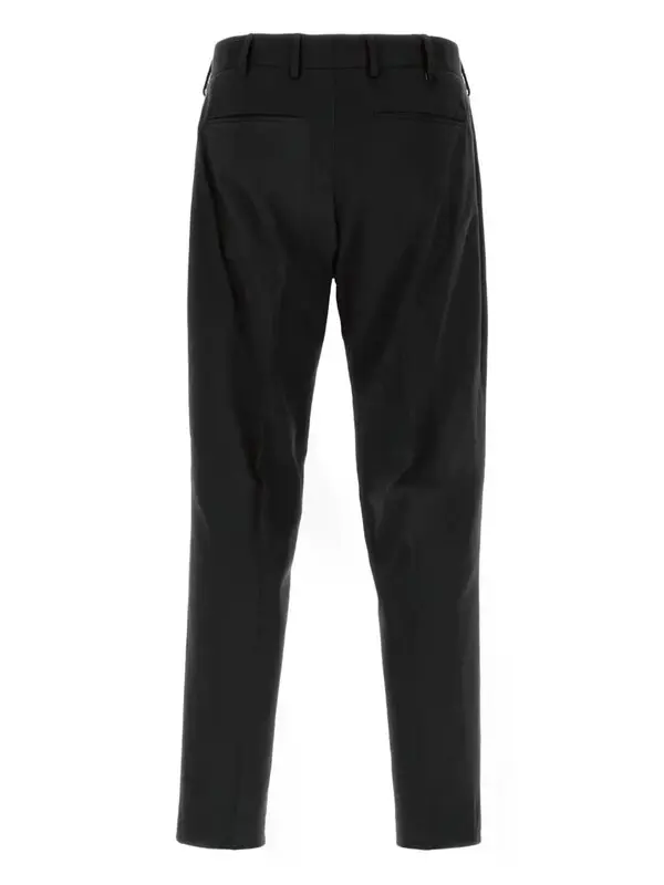 PT TORINO Cotton Trousers - Black