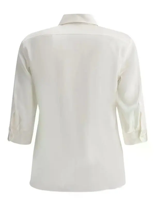 F.IT Three-quarter Sleeves Button-down Shirt