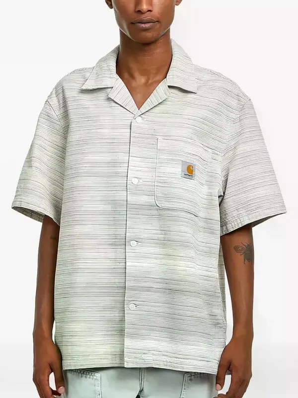 Carhartt Work In Progress Stripe Pocket Shirt - White