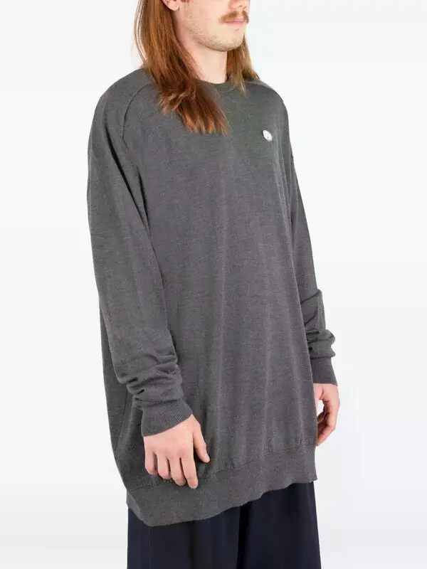 SOCIETE ANONYME Embroidered Logo Sweater