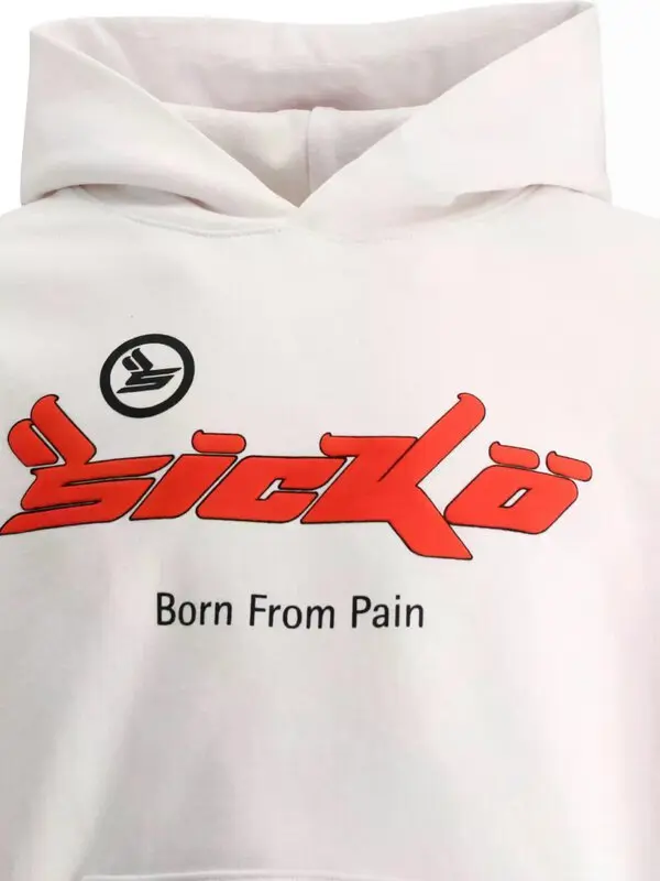 SICKO Logo-print Hoodie