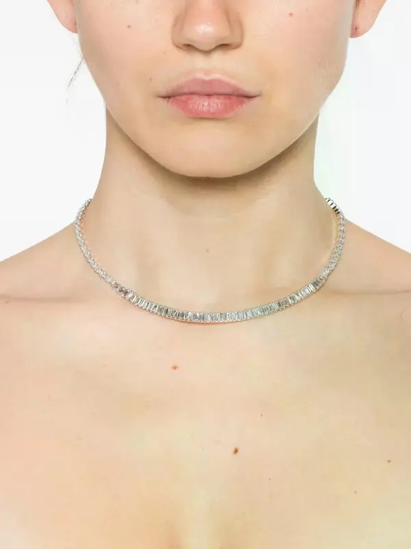 SWAROVSKI Matrix Necklace - Silver