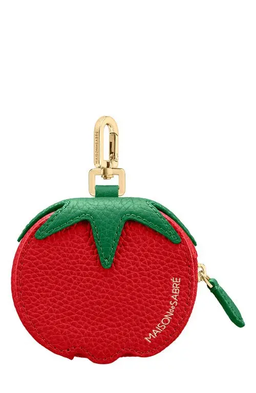MAISON DE SABRE The Sabrémoji Fruit Coin Purse - Tomato