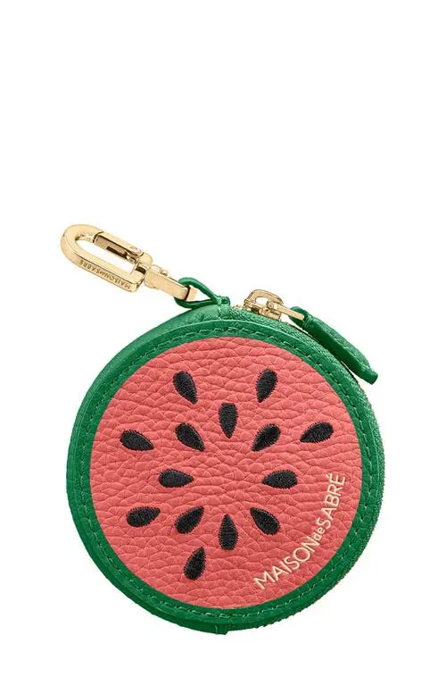 MAISON DE SABRE The Sabrémoji Fruit Coin Purse - Watermelon