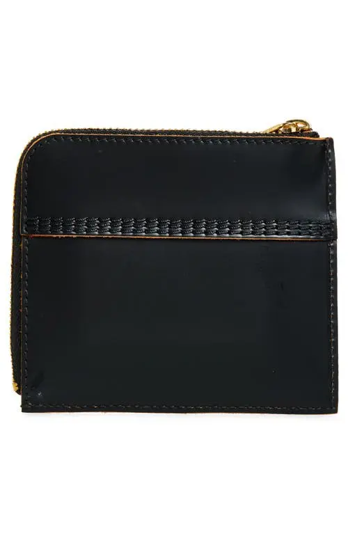 Comme Des Garçons Triple Stitch Zip Pouch - Black