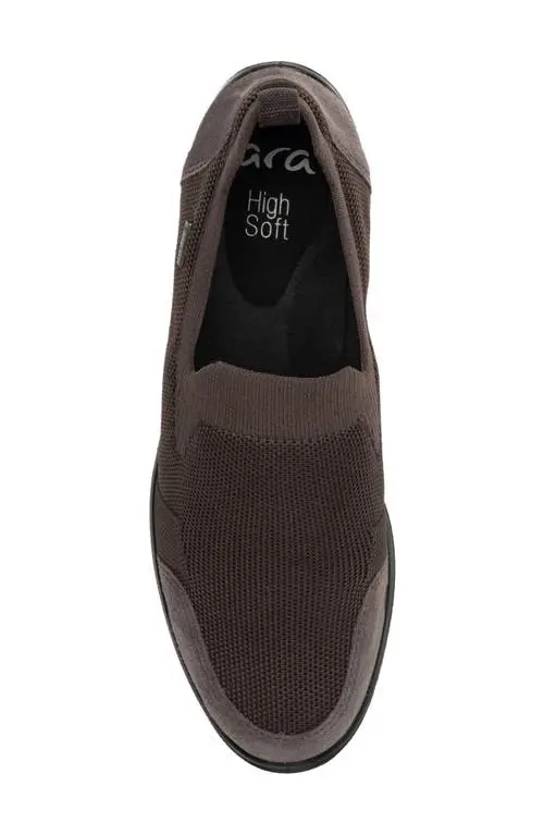 ARA Lilith 2 Waterproof Gore-tex® Slip-on Sneakers - Grey