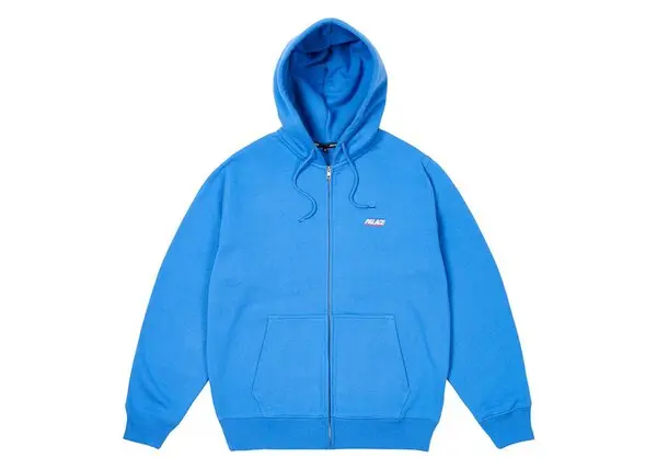 PALACE Basically A Zip Hood - Palatial Blue