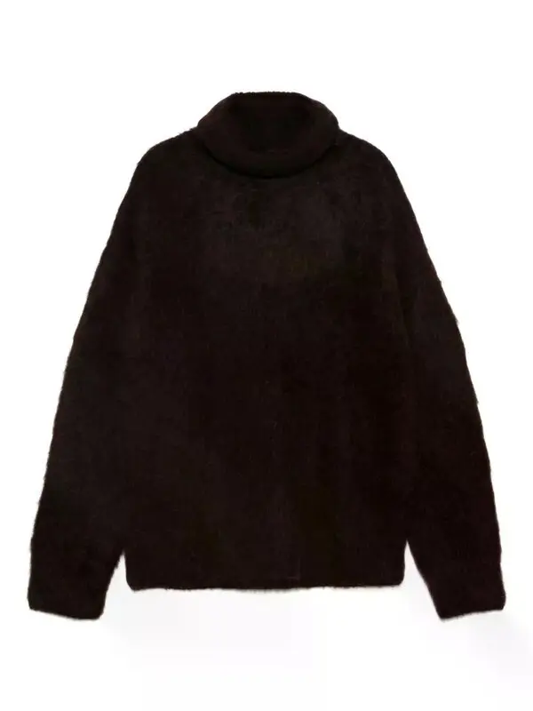 UMA WANG Turtleneck Sweater - Brown