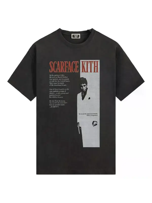 Kith X Scarface Film Poster T-shirt - Black
