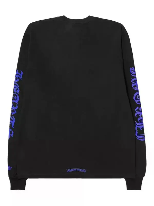 Chrome Hearts 1988 Neck-logo Long-sleeve T-shirt - Black