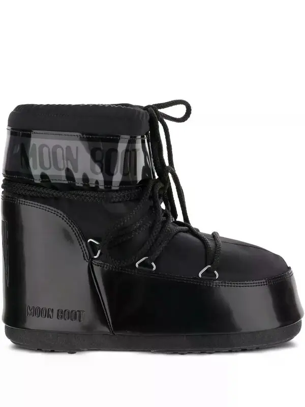 Moon Boot Lace-up Boots - Black