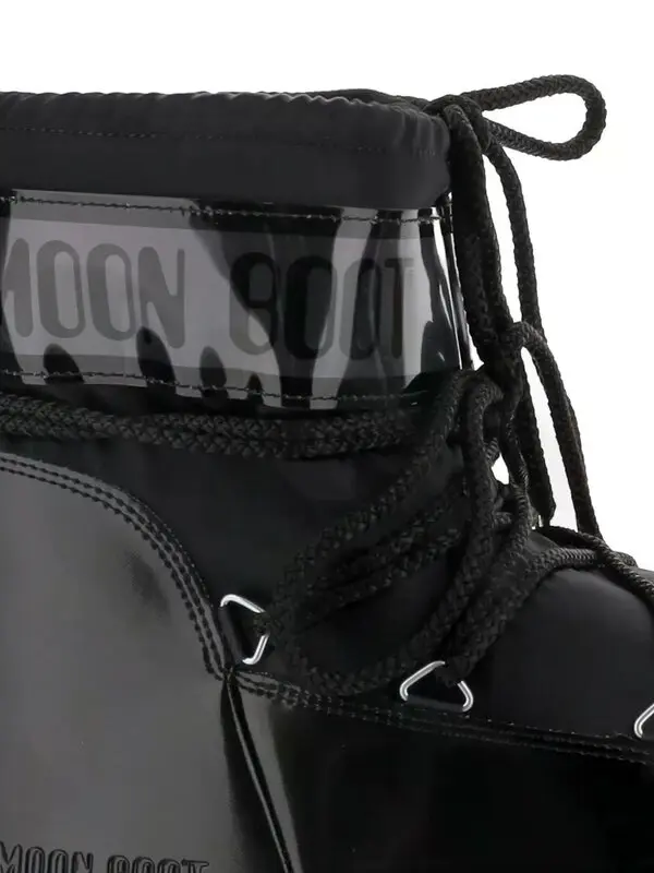 Moon Boot Lace-up Boots - Black