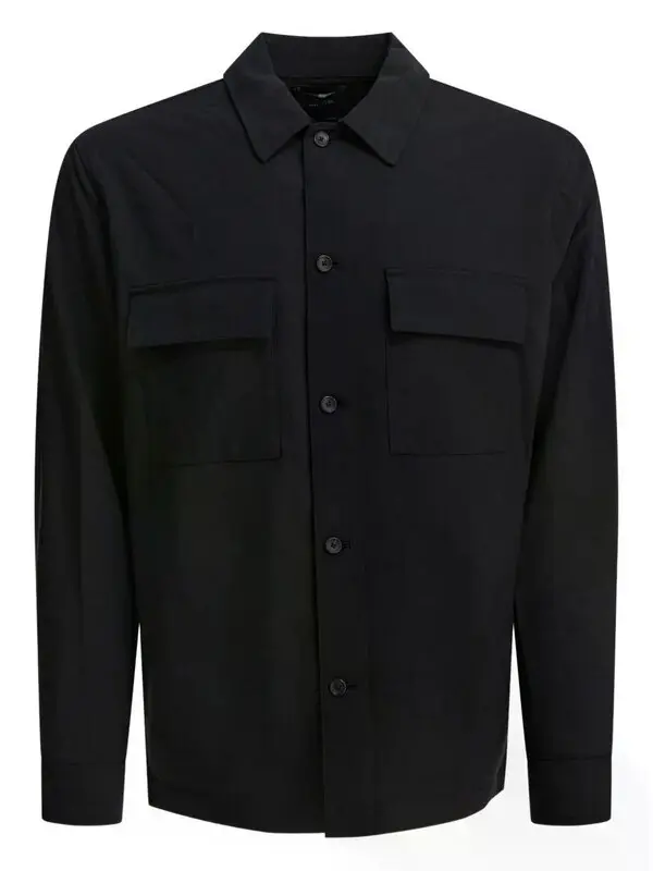 Vince Button-down Pocket Shirt - Black