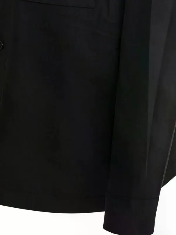 Vince Button-down Pocket Shirt - Black