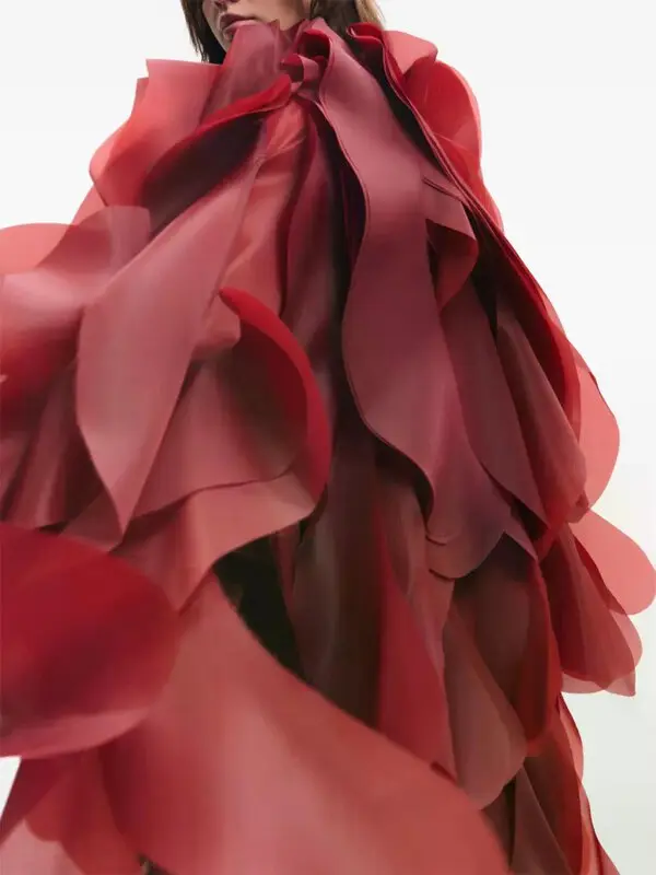 LIKA Ruffled Petal Cape
