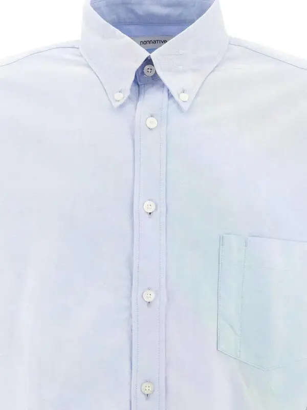 NONNATIVE Patch-pocket Shirt - Blue