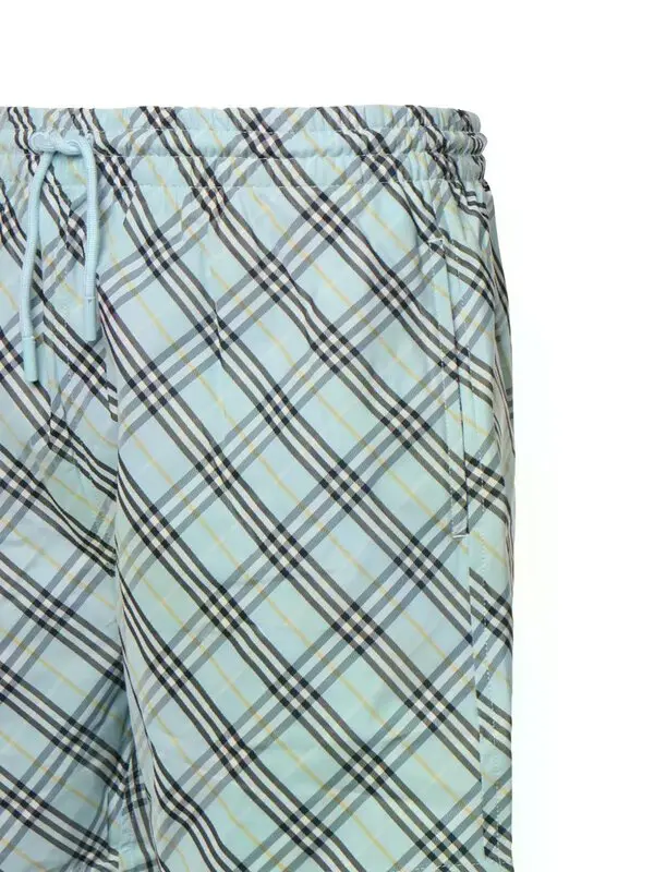 Burberry Checked Swim Shorts