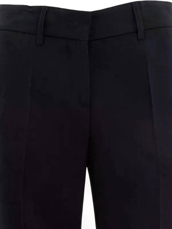 F.IT Straight-leg Trousers - Black
