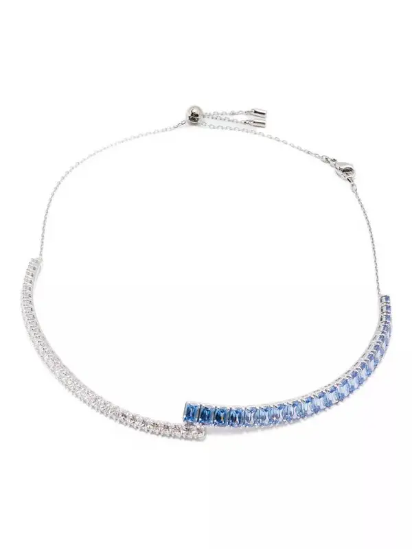 SWAROVSKI Matrix Choker Necklace - Silver