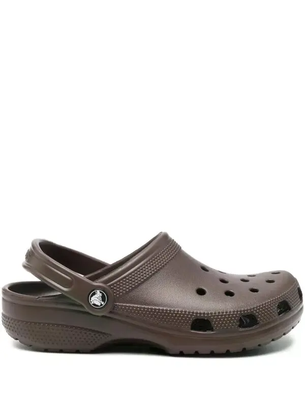 CROCS Perforated Heel-strap Clogs
