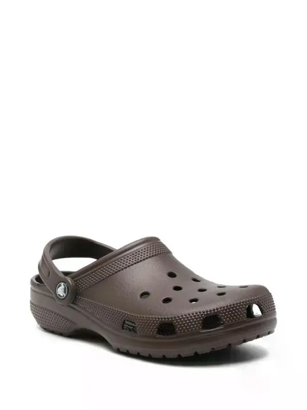 CROCS Perforated Heel-strap Clogs