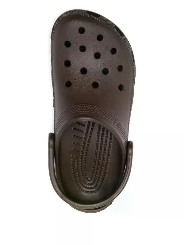 CROCS Perforated Heel-strap Clogs