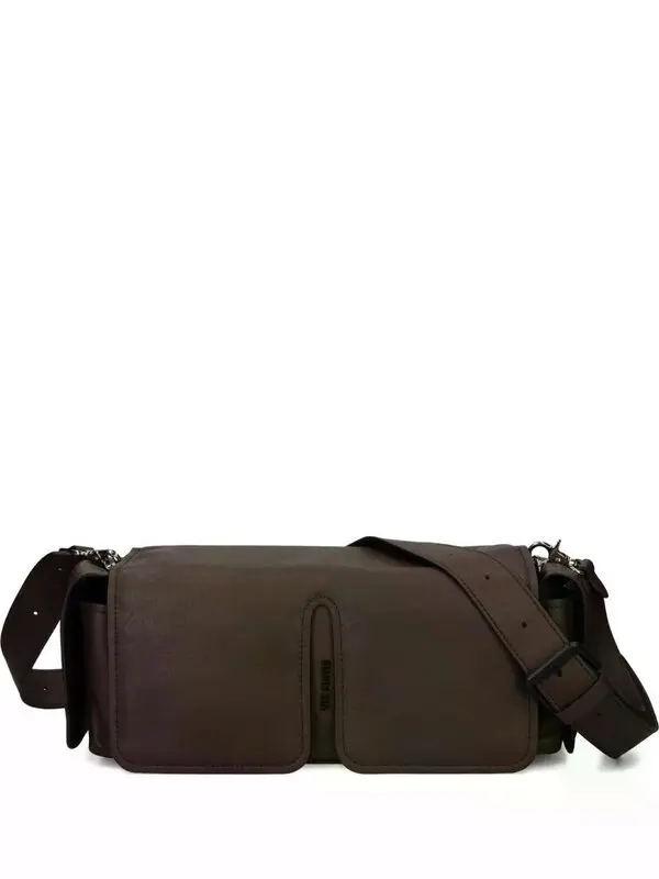 VIC MATIE Flap Leather Cross Body Bag