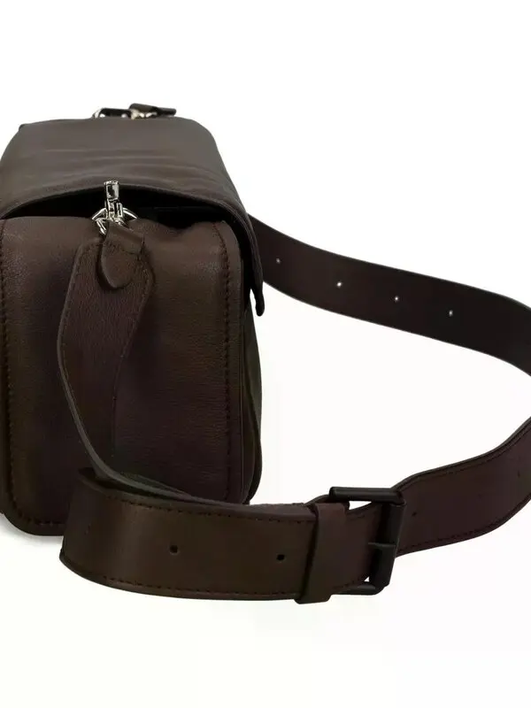 VIC MATIE Flap Leather Cross Body Bag