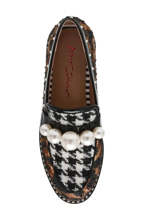 Betsey Johnson Harloe Lug-sole Loafer - Leopard Multi