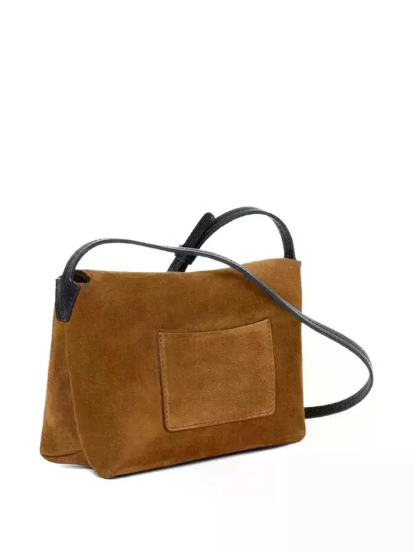WANDLER Mini Penelope Flap Shoulder Bag - Brown