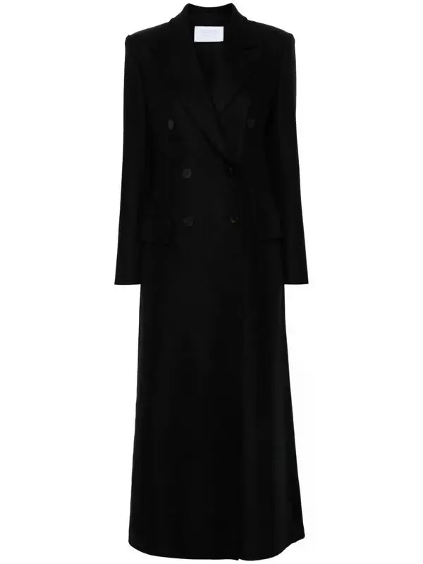Harris Wharf London Wool Double-breasted Coat