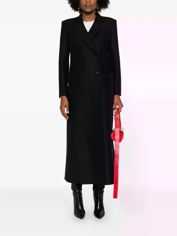 Harris Wharf London Wool Double-breasted Coat