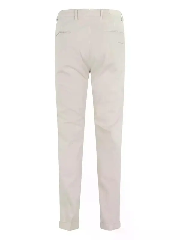 BRIGLIA 1949 Cuffed Trousers - Neutrals