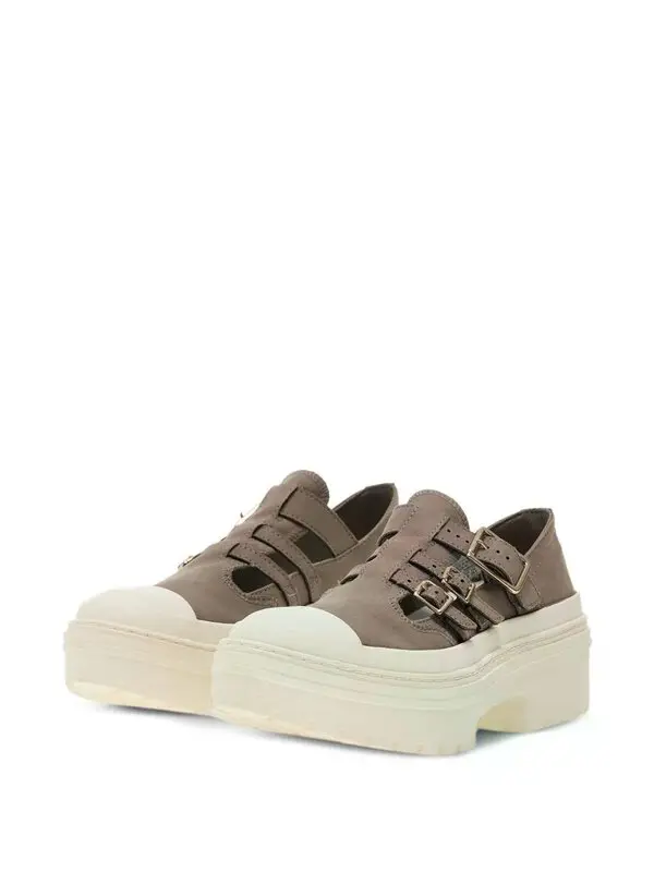 CONVERSE Chuck Taylor Buckle-strap Platform Sneakers