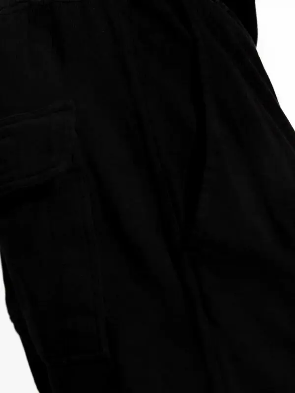 Rick Owens Cotton Drop-crotch Trousers - Black