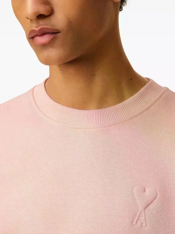 AMI Paris De Coeur Cotton Sweatshirt