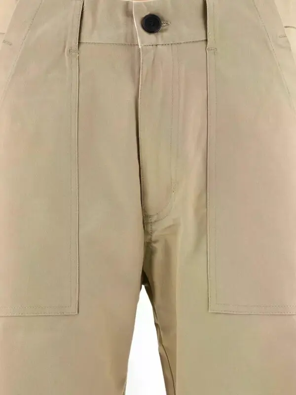 ANDBLUE Patch-pocket Trousers - Neutrals