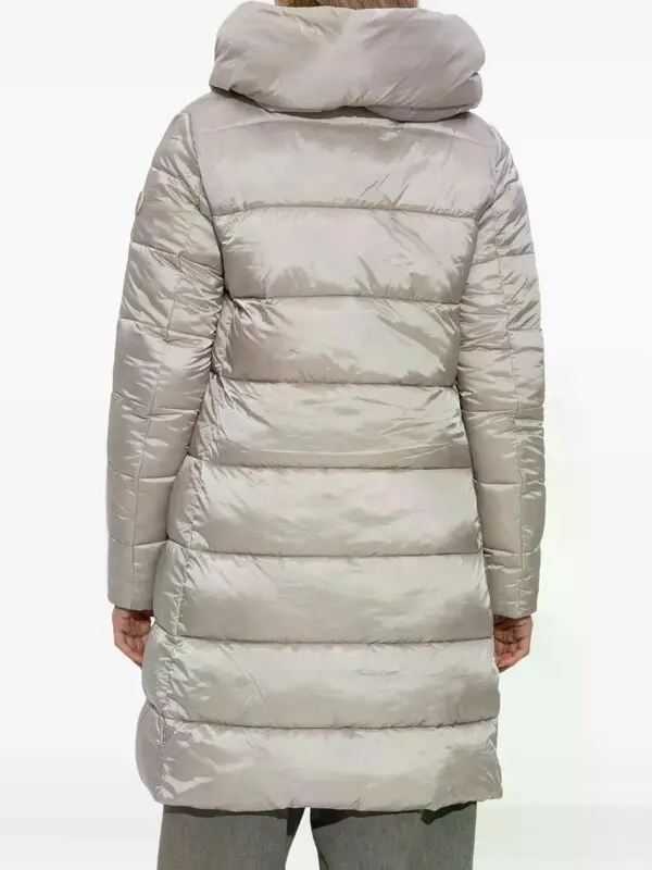 SAVE THE DUCK Logo-patch Padded Coat