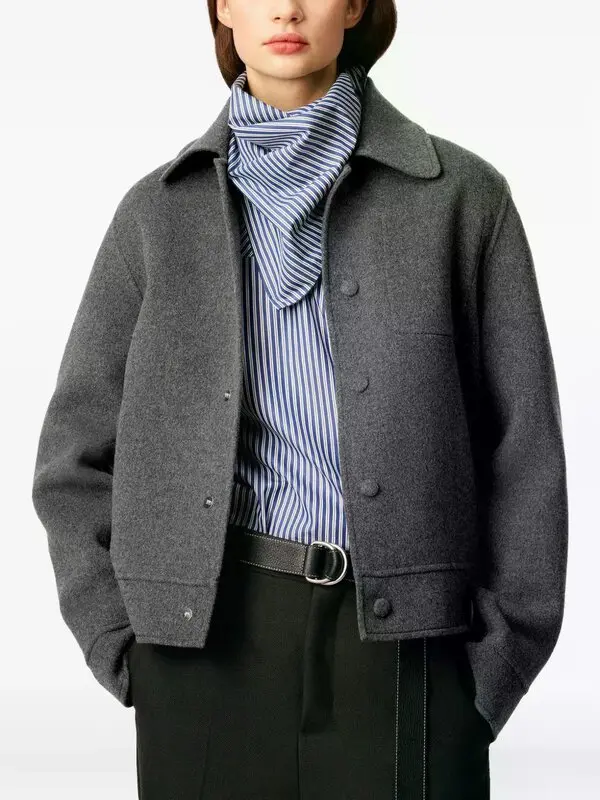 AMI Paris De Coeur Monogram Jacket