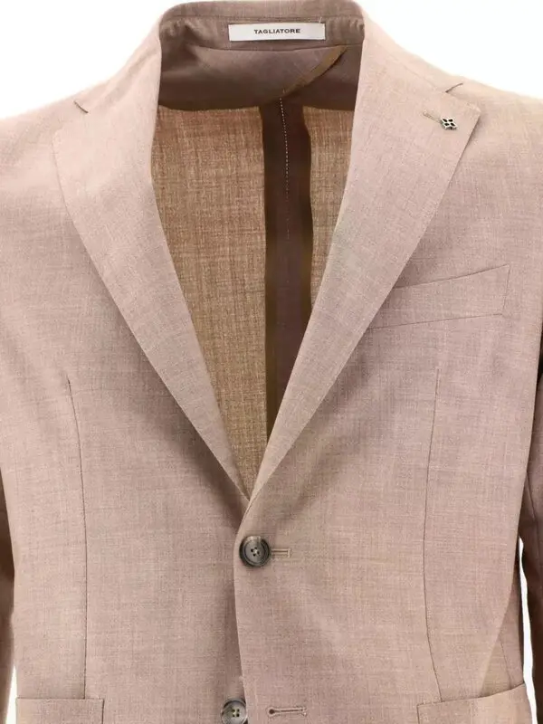 Tagliatore Single-breasted Wool Suit - Neutrals