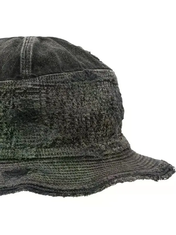 Kapital Frayed-details Bucket Hat