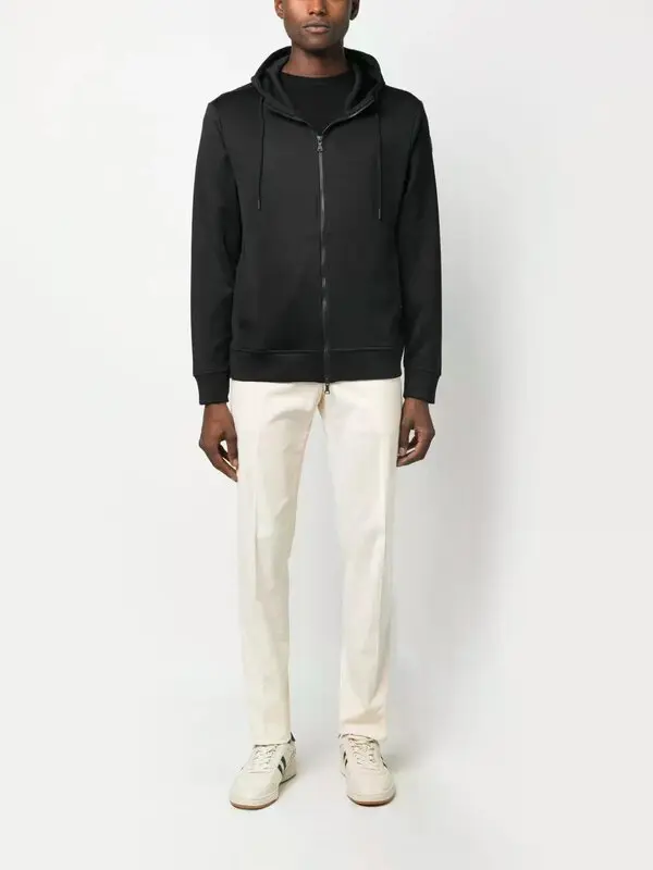 Paul & Shark Scuba-jersey Zip-up Hoodie